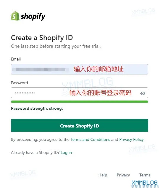2024注册Shopify开店教程（3天免费试用，首月只需1美金） - Xmmblog