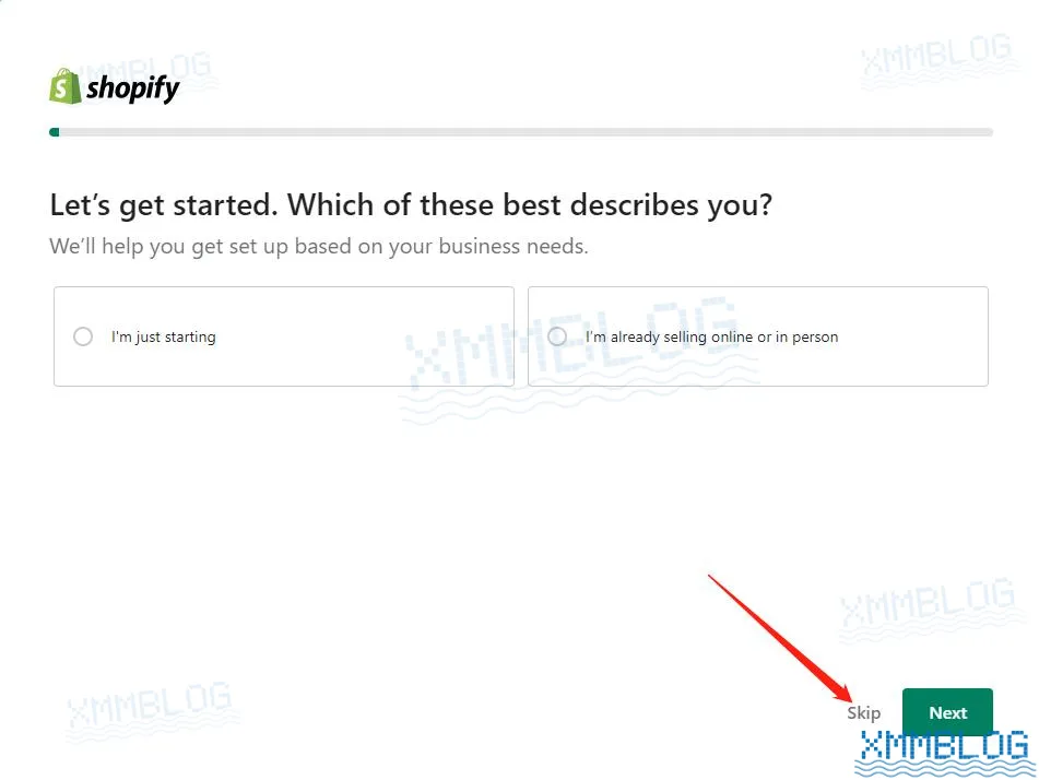 2024注册Shopify开店教程（3天免费试用，首月只需1美金） - Xmmblog