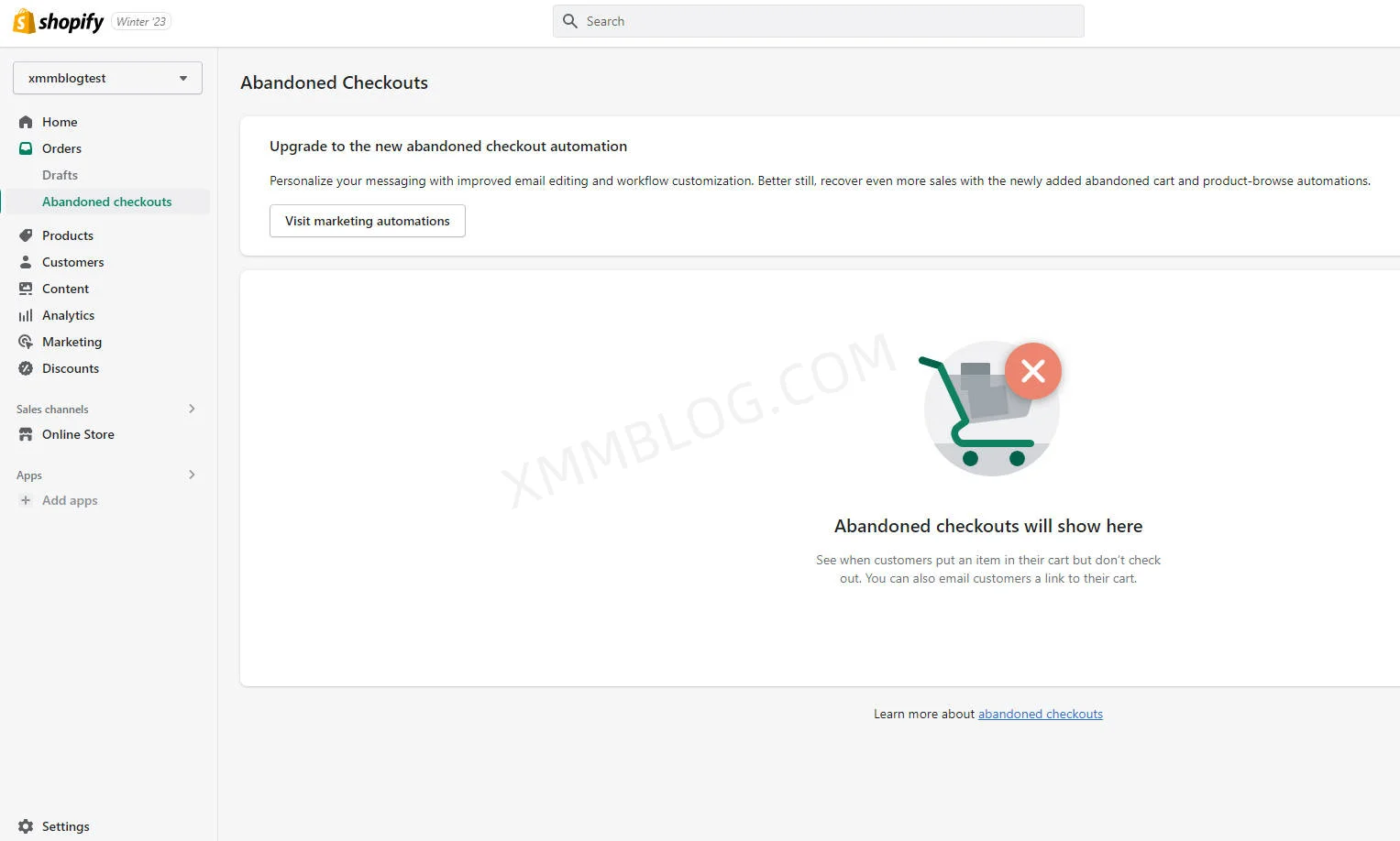 Shopify后台功能介绍及操作指引(图文教程） - Xmmblog-Shopify/Wordpress外贸B2B/B2C独立站建站教程