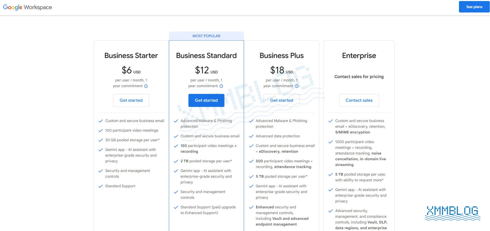 企业邮箱哪家好？8款企业邮箱价格功能汇总 - Xmmblog